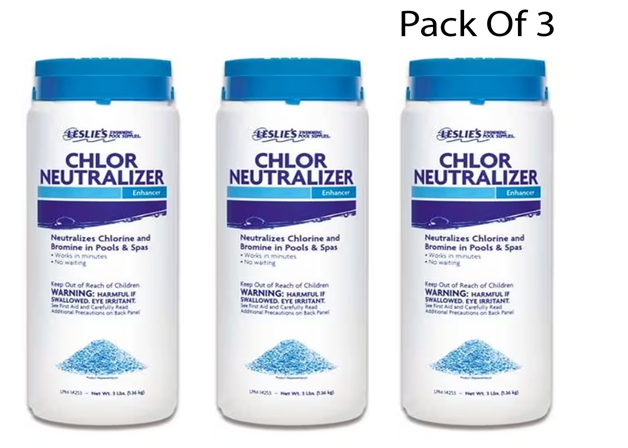 LESLIE'S - CHLOR NEUTRALIZER, 3 LBS. (Pack Of 3) - Walmart.com