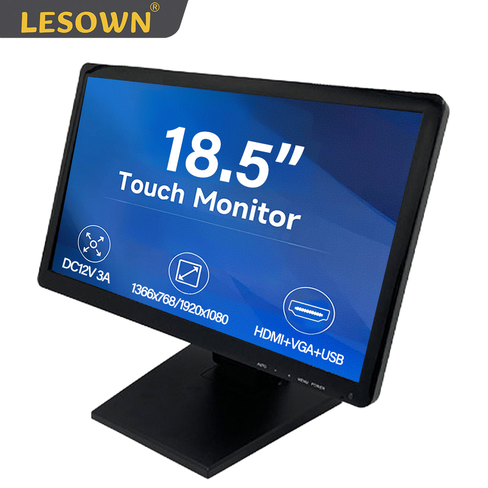 LESOWN 18.5 inch 1920x1080 FHD VESA Mount Industry Monitor LCD ...