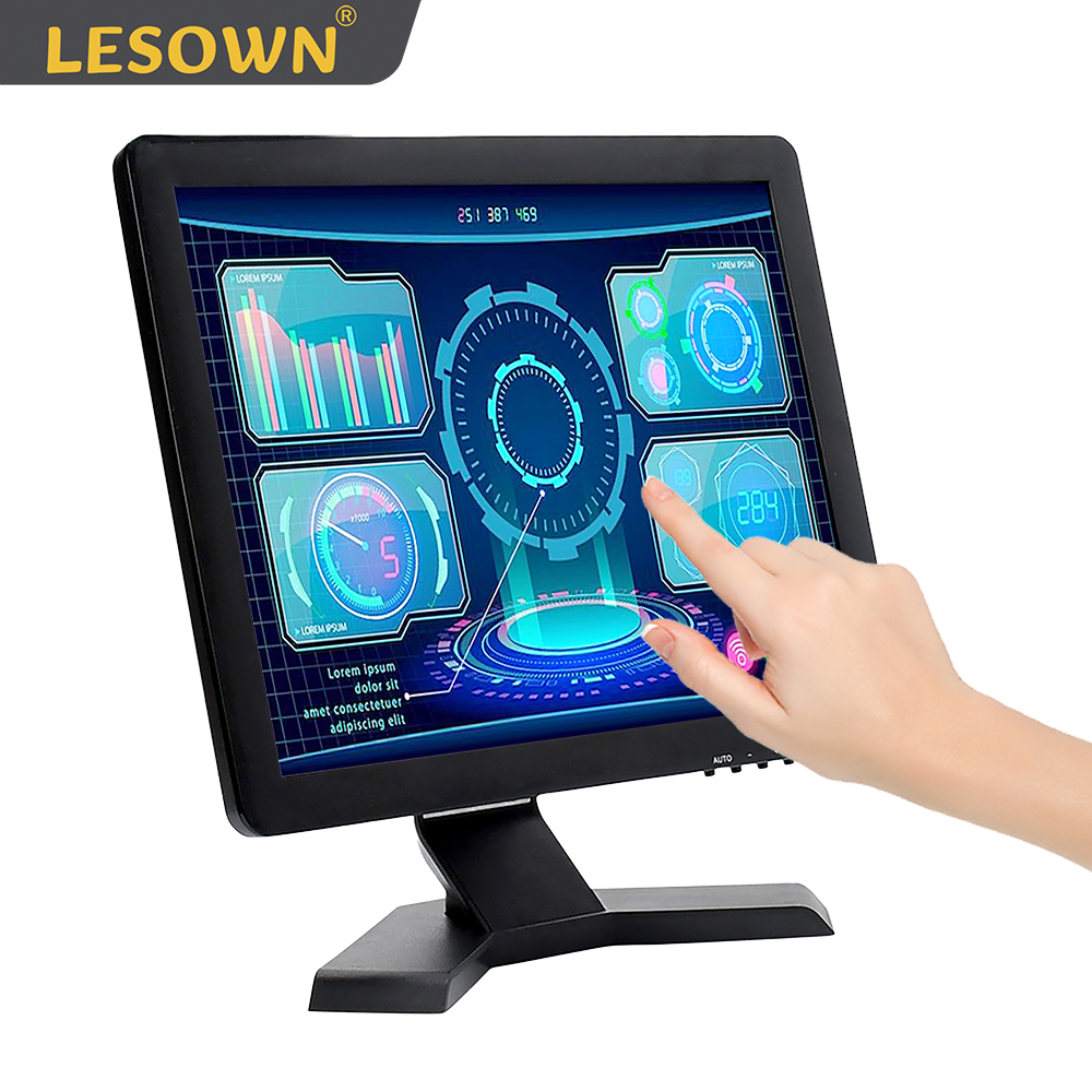LESOWN 19 inch Industrial Capacitive Touch Display VGA 1280x1024 FHD ...