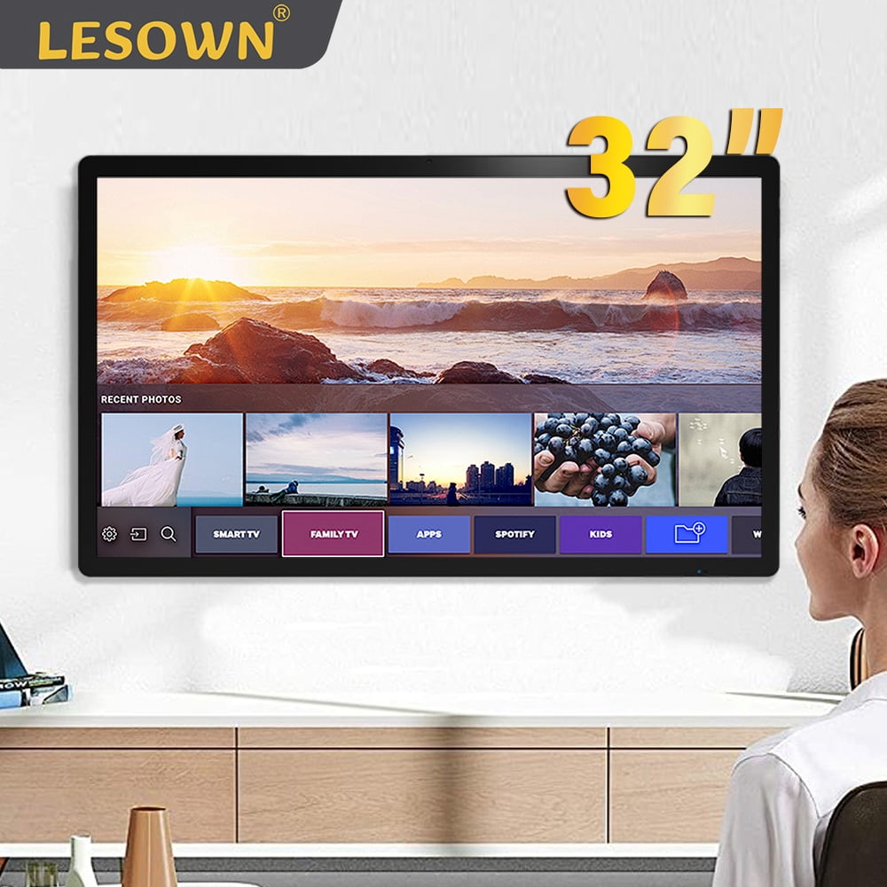 LESOWN 32 inch Industrial IPS Display 1920x1080 16:9 Touchscreen VGA ...