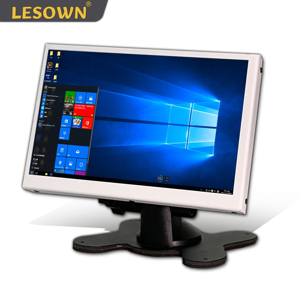 LESOWN 7-inch Wide Small IPS Screen HDMI Input LCD Display Lightweight ...