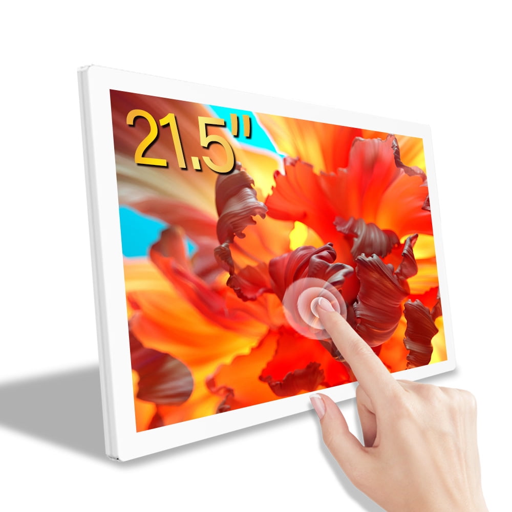 LESOWN CCTV Widescreen Monitor 21.5 inch Capacitive Touch IPS 1920x1080 ...