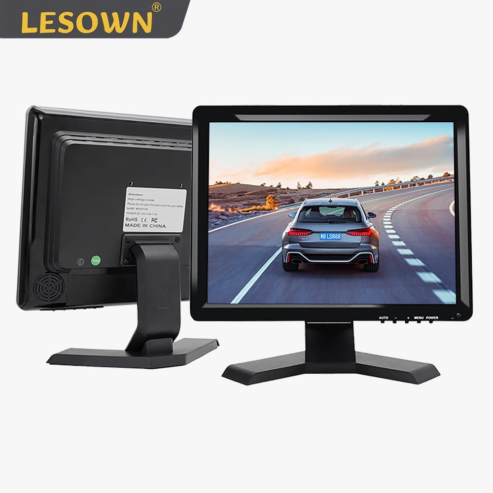 LESOWN IPS CCTV Screen Monitor 15 inch 1024x768 VGA HDMI Port Resistive ...