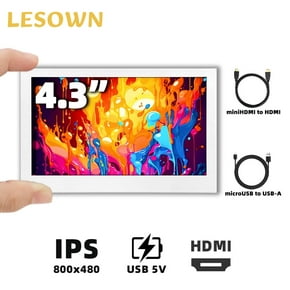 Mini LCD Screens and Portable Monitors for Electronics Devices