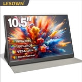 LESOWN Small Second Monitor 10.5 Inch 100%sRGB 16:10 1920x1280 IPS USB ...
