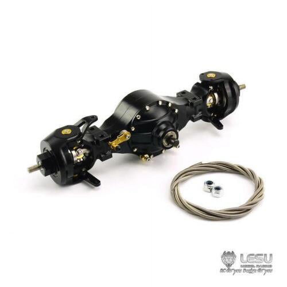LESU Metal Front Axle Differential Lock RC 1/14 Tractor Truck Q9006 TMY ...