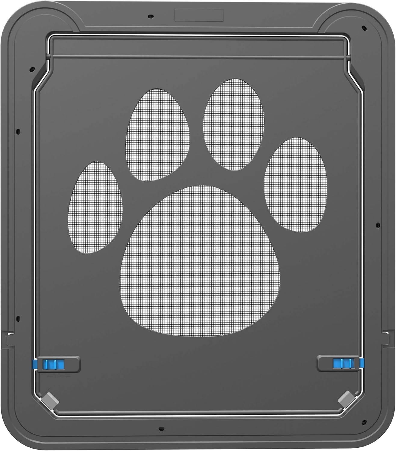LESYPET Dog Door for Screen Door Large Breed, Dog Screen Door Sliding ...