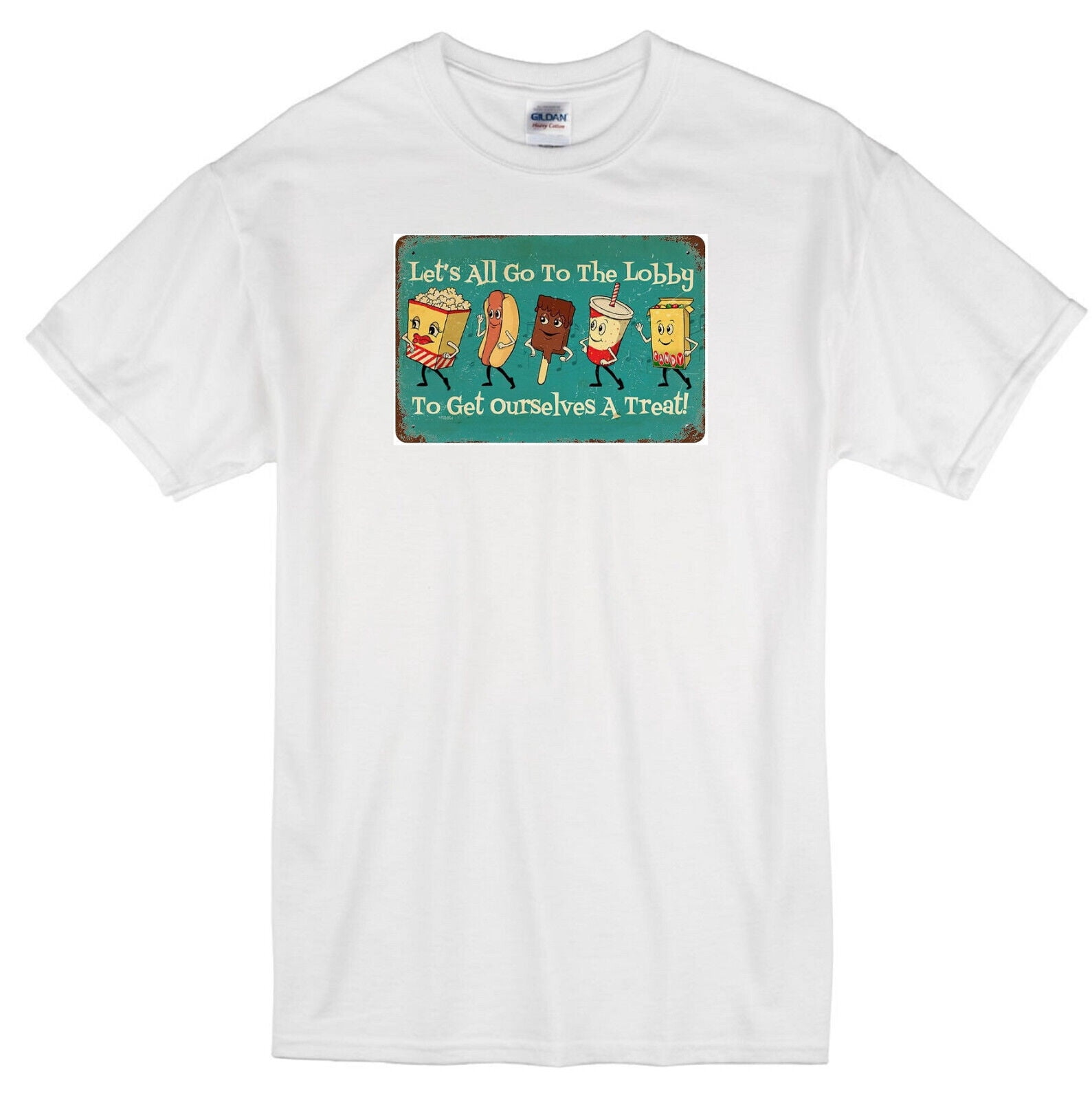 LET'S ALL GO TO THE LOBBY DRIVE IN MOVIE THEATRE REFRESHMENT STAND ...