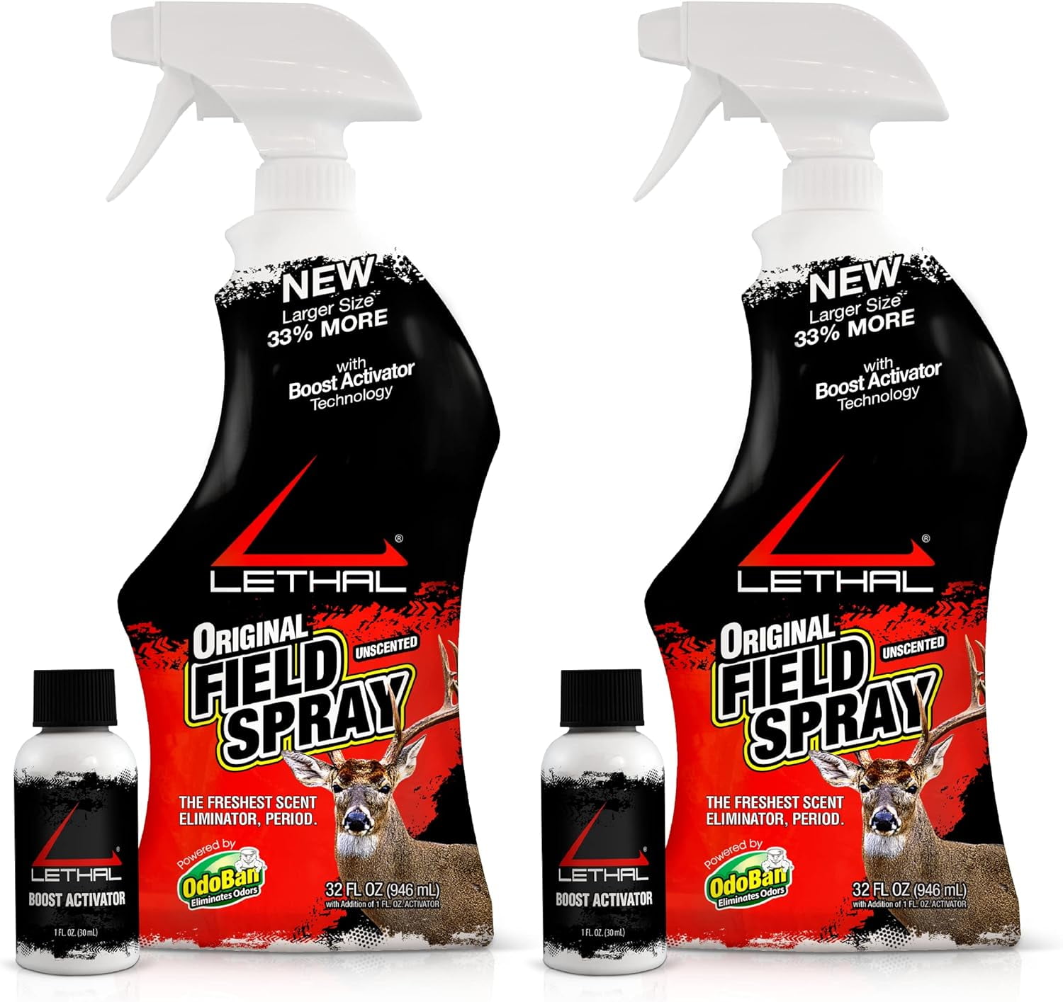 LETHAL Original Field Spray with Human Scent Eliminating Agent for ...