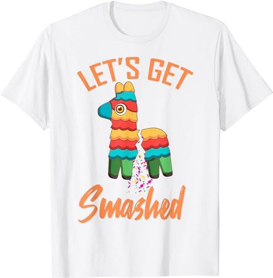 LETS GET SMASHED PINATA Cinco De Mayo Gift Pinata Kids T-Shirt ...