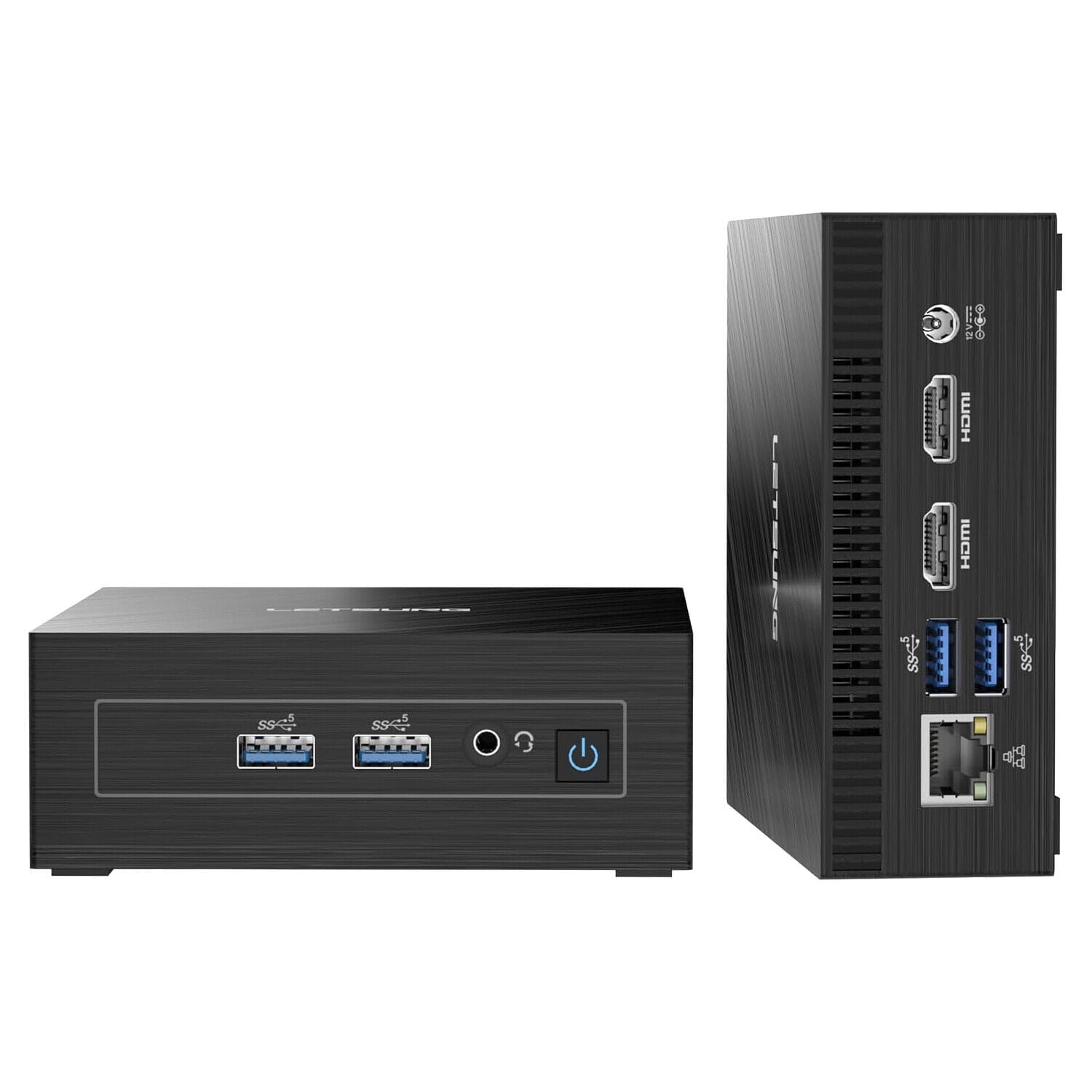 LETSUNG Mini AIR11SE Mini PC Windows 11, 6GB RAM LPDDR4 128GB M.2 SSD ...