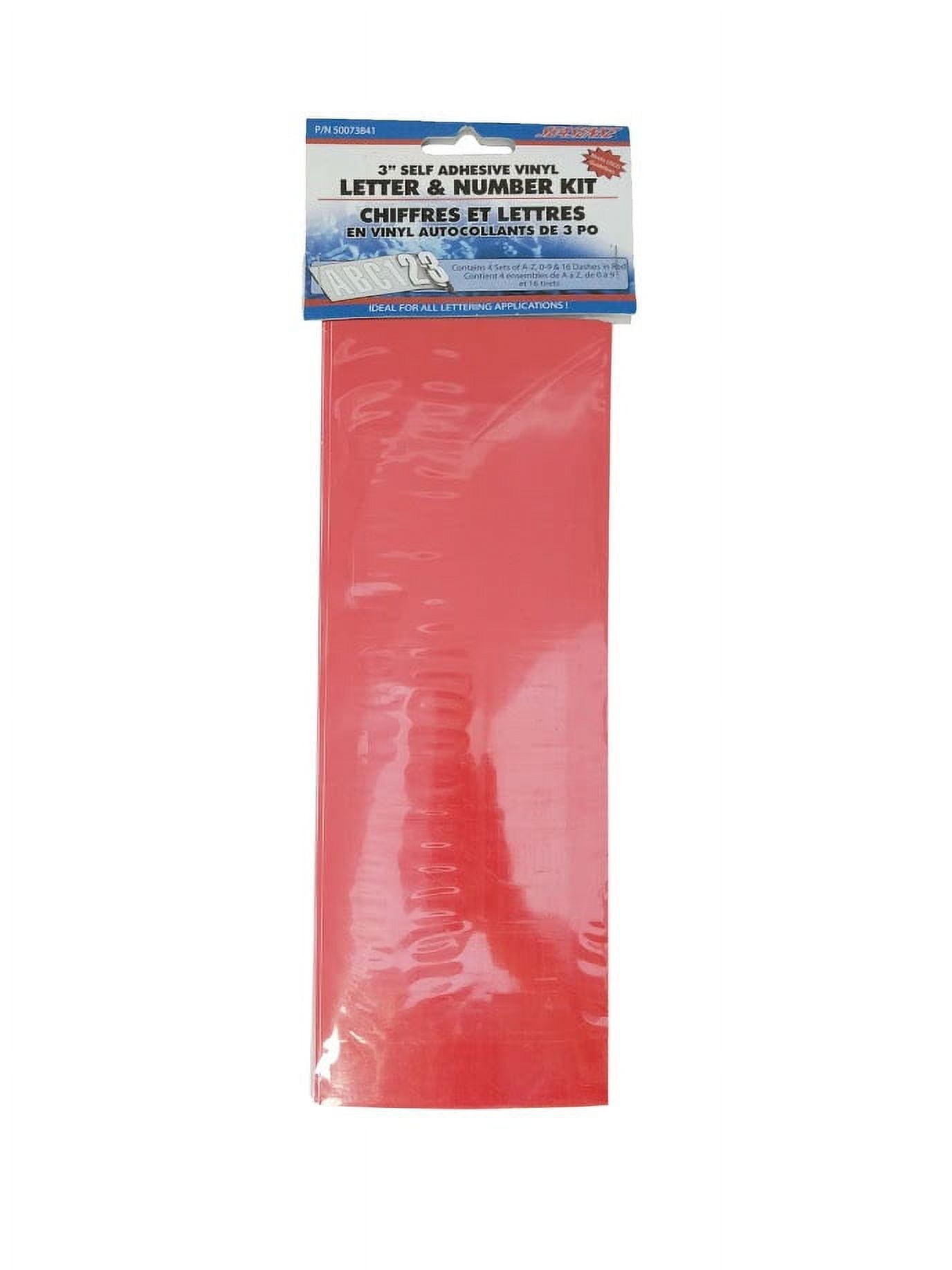 LETTER KIT - RED SEASENSE - Walmart.com