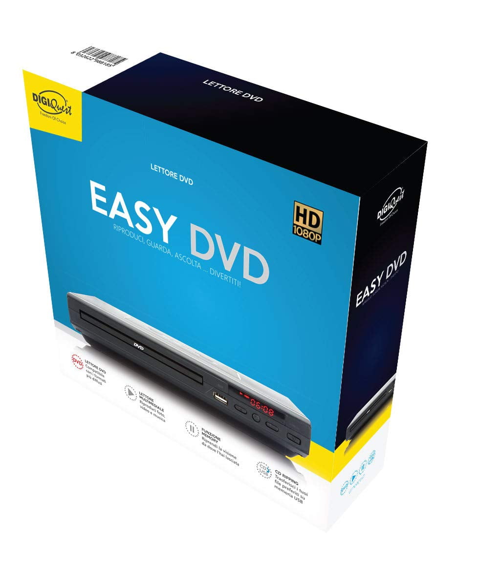 No Author LETTORE DVD DIGIQUEST Easy with CD Ripping Function: Transfer ...