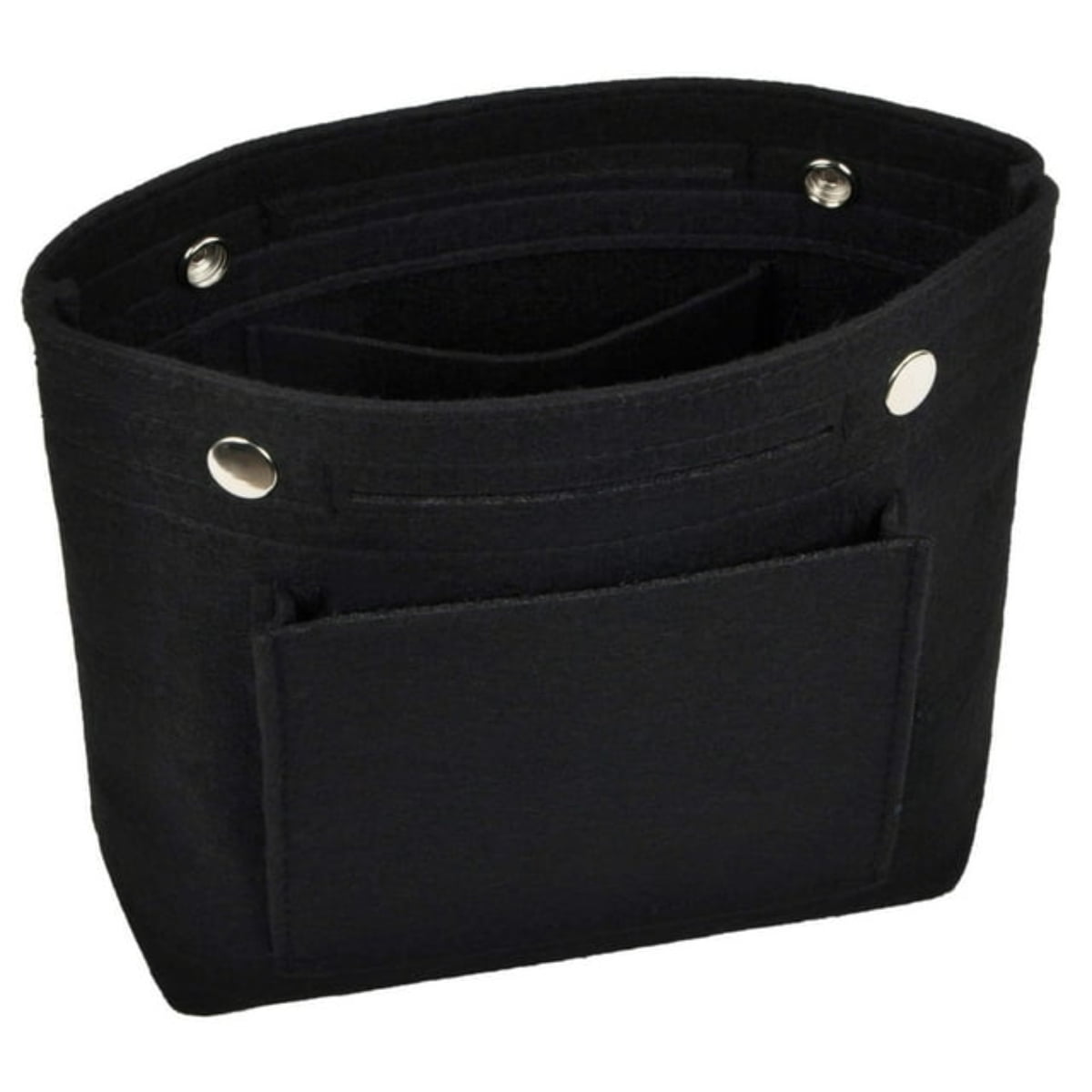 LEUCHTAMOR Mini Slim Small Felt Purse Organizer Insert Inside Handbag ...
