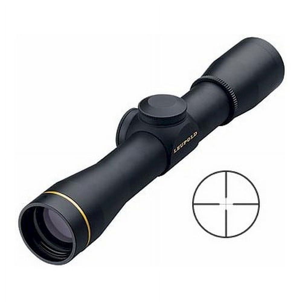 LEUPOLD FX-II 4X 28MM OBJ 9 FT @ 100 YDS FOV 1" TUBE BLACK MATTE DUPLEX ...