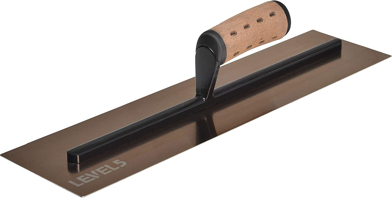 LEVEL5 18" x 4.75" 0.7 MM Flat Drywall Trowel | Triple-Hardened ...
