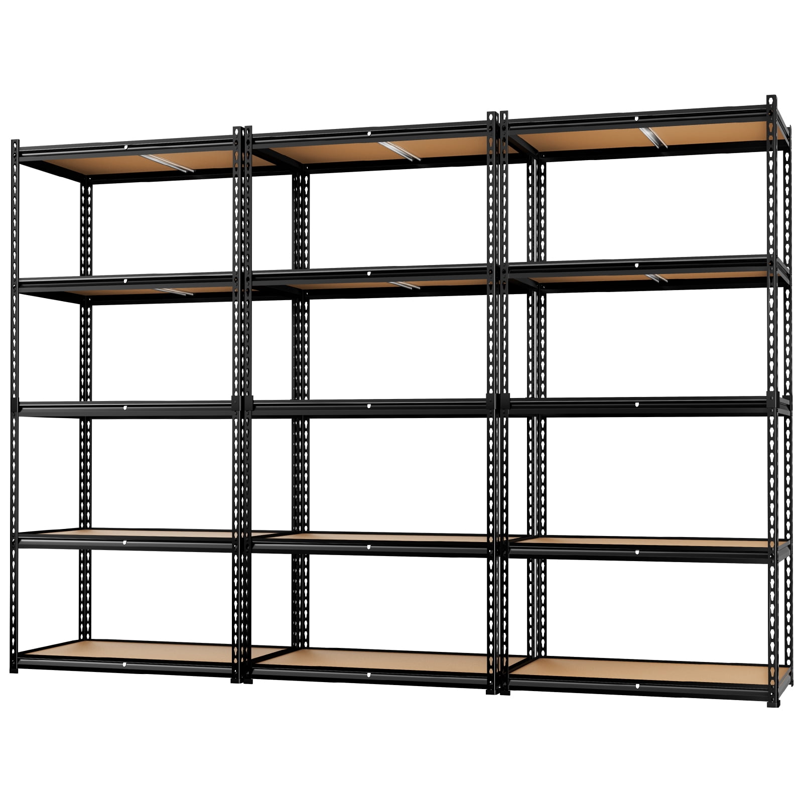 LEVELEVE 5-Tier Heavy Duty Storage Shelf, 2000LBS Load Capacity ...