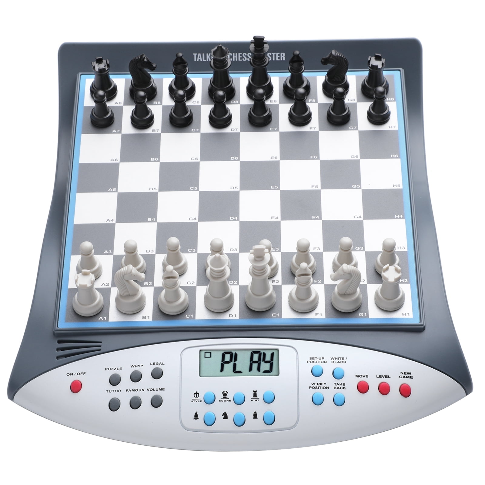 LEVEROAM LC180 Electronic Chess Set with Voice Teaching System ...