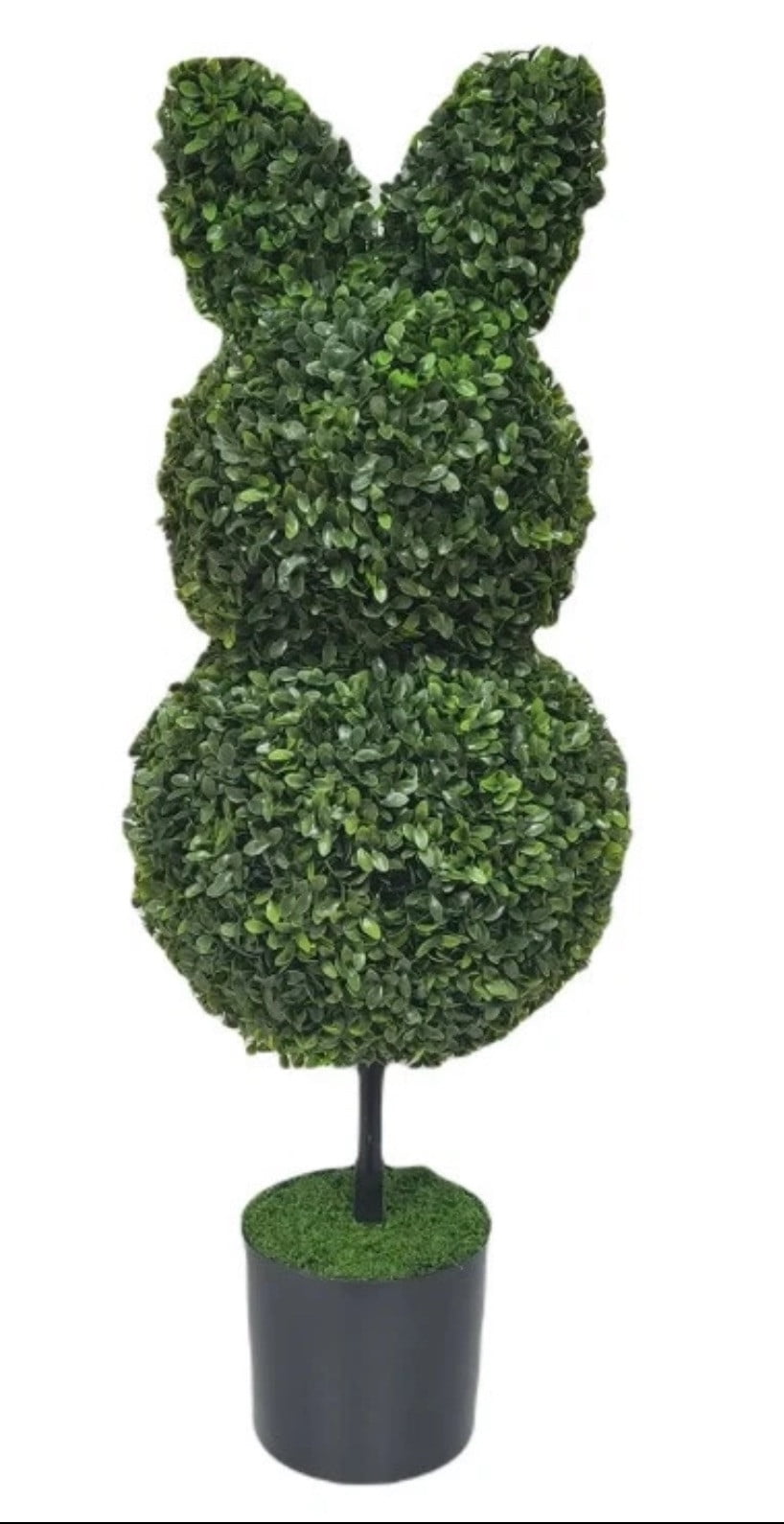 LEWEEN 35” Topiary Easter Bunny Shrub Tree 2026, Imitation Evergreen ...