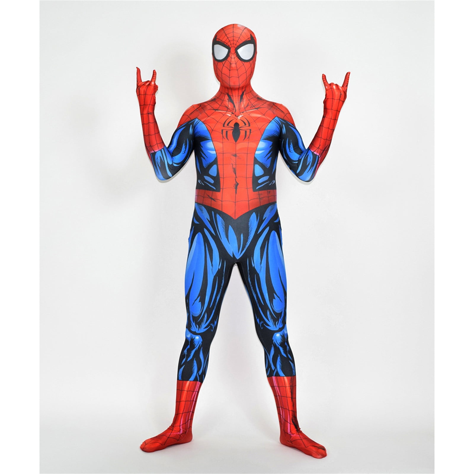 LEWEEN Rose Red Spider Superhero Man Costume for Kids - Halloween ...