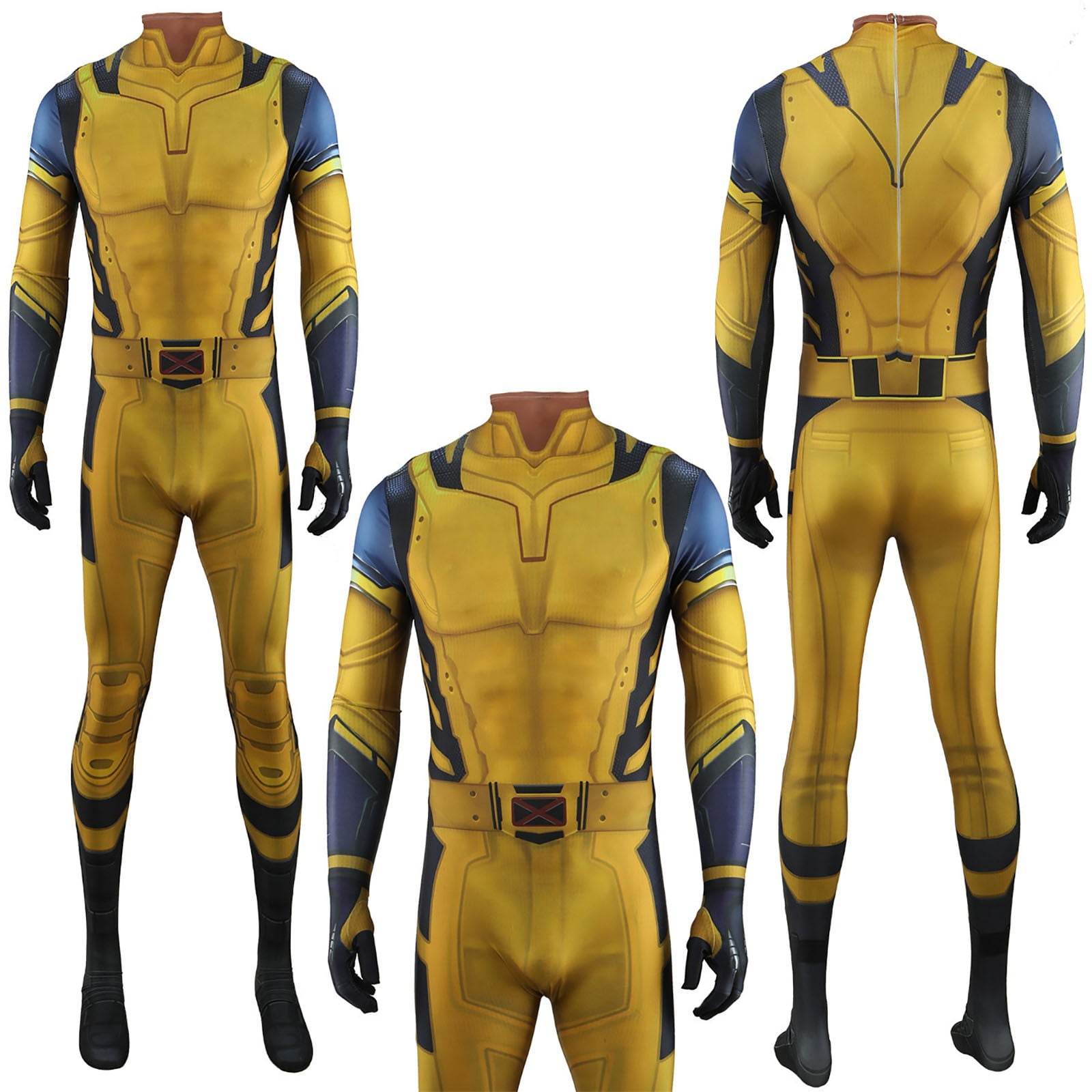LEWEEN WoIverine Bodysuit Costume - Stretchable Full Body Jumpsuit with ...