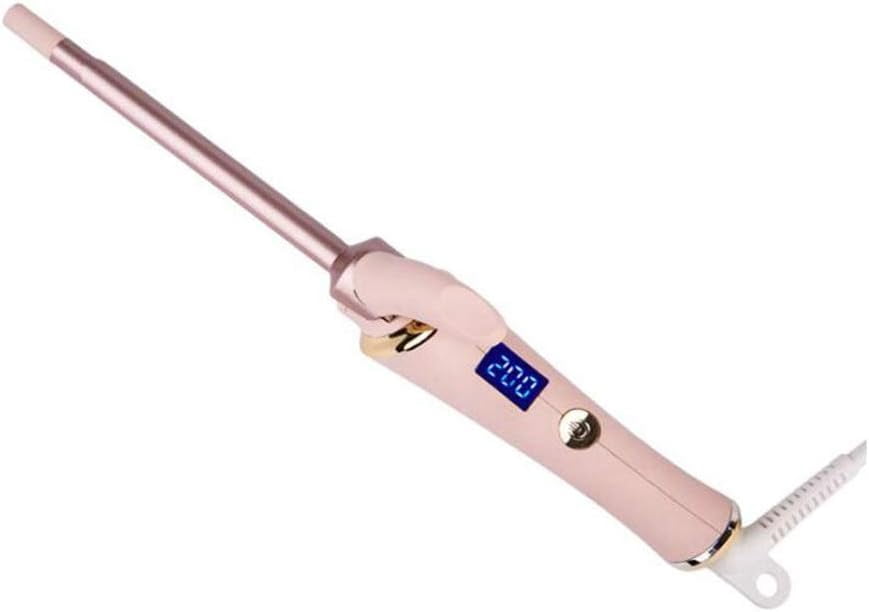 LEWIJO 「CurlPrecision Pro」9mm LCD Curling Iron – Salon-Grade Spiral ...