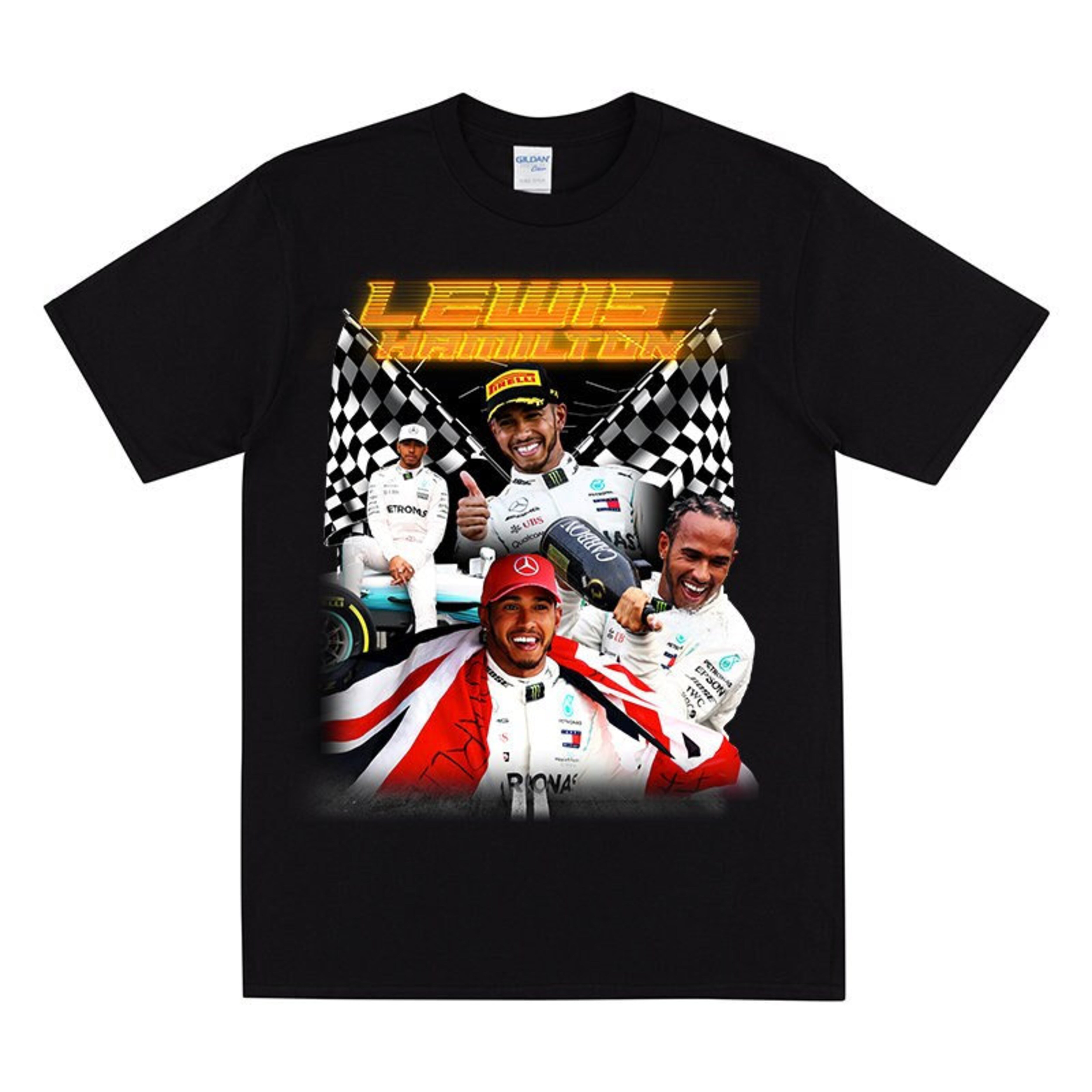 LEWIS HAMILTON Homage T-shirt, Formula 1 Tshirt, Lewis Hamilton T Shirt ...