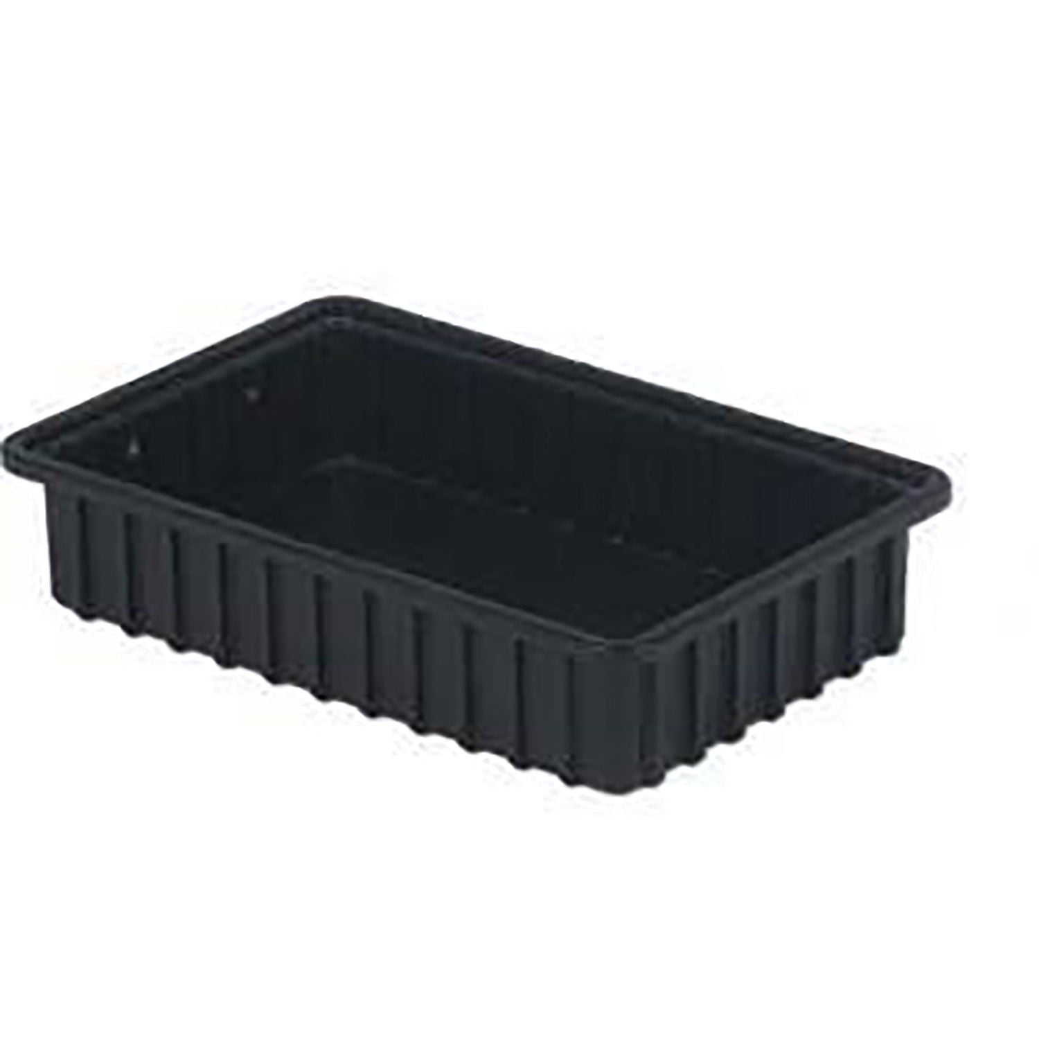 LEWISBins ESD-Safe Divider Box, 16-1/2"L x 10-29/32"W x 3-1/2"H, Lot of ...