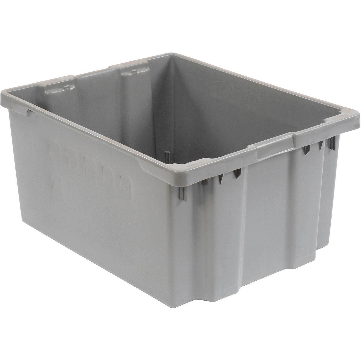 Lewis Bins SN3024-15GY 30 x 24 x 15 in. Polyethylene Container, Gray ...