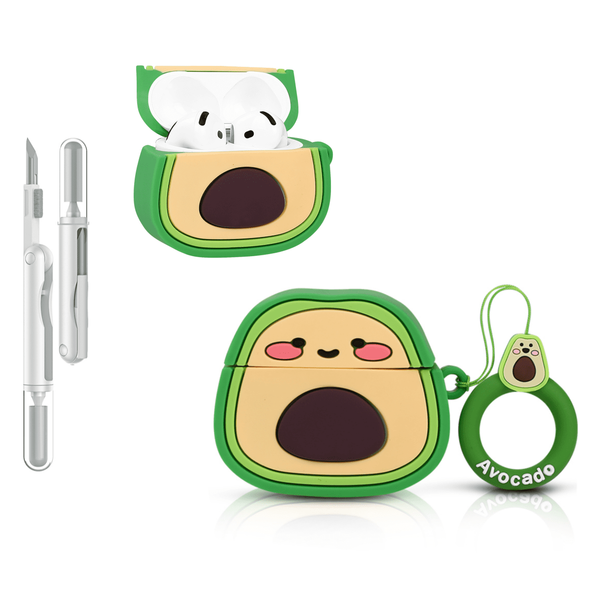 LEWOTE Compatible with Airpods 4 Generation Case Cute Cartoon Funny ...
