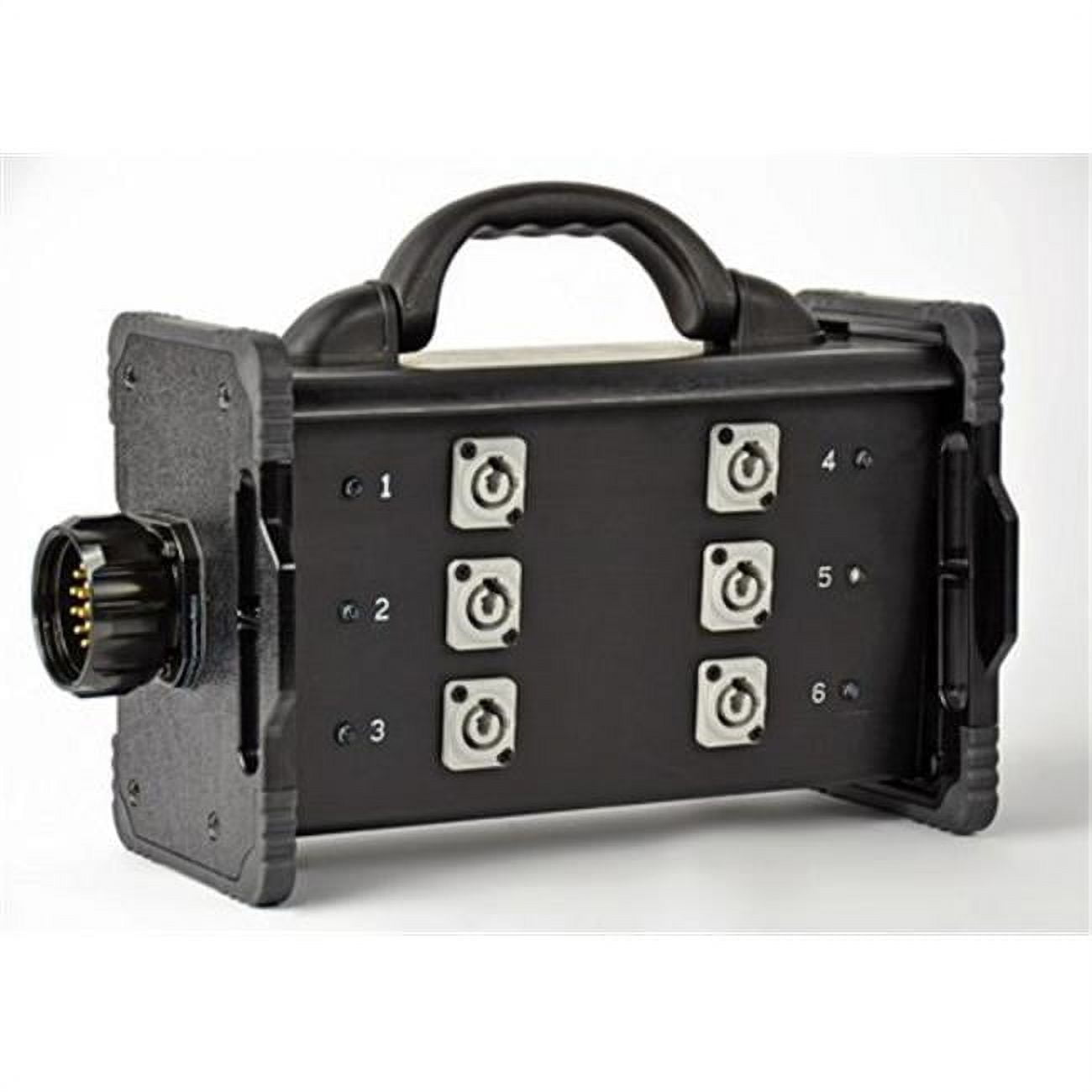 LEX Products LEX-BNZJ2-6M Bento Breakout Box LSC19 Panel Mount to 6 20A ...