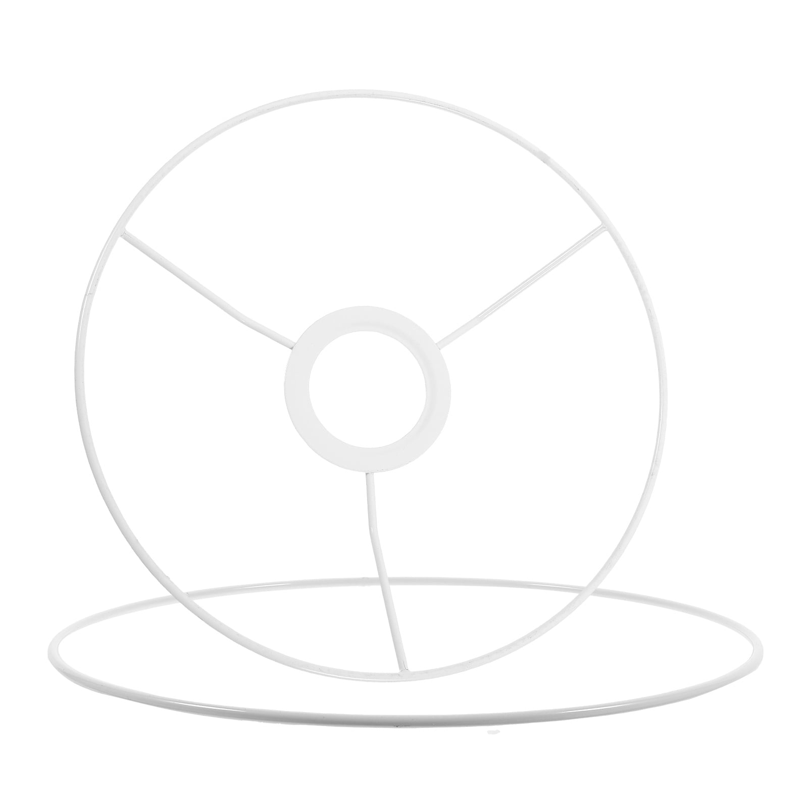 LEXSOMEO 1 Pair of Lamp Shade Ring Frame Lampshade Holder Wire Frame ...