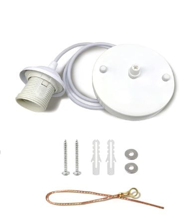 LEXSOMEO 1 Set Ceiling Light Socket Ceiling Light Fitting Light Cord ...