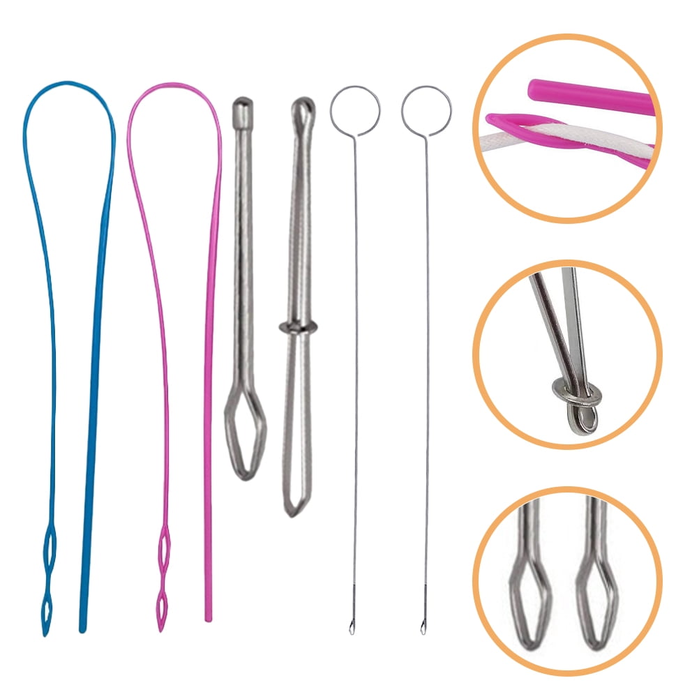 LEXSOMEO 1 Set Drawstring Threader Flexible Drawstring Threader Tool ...
