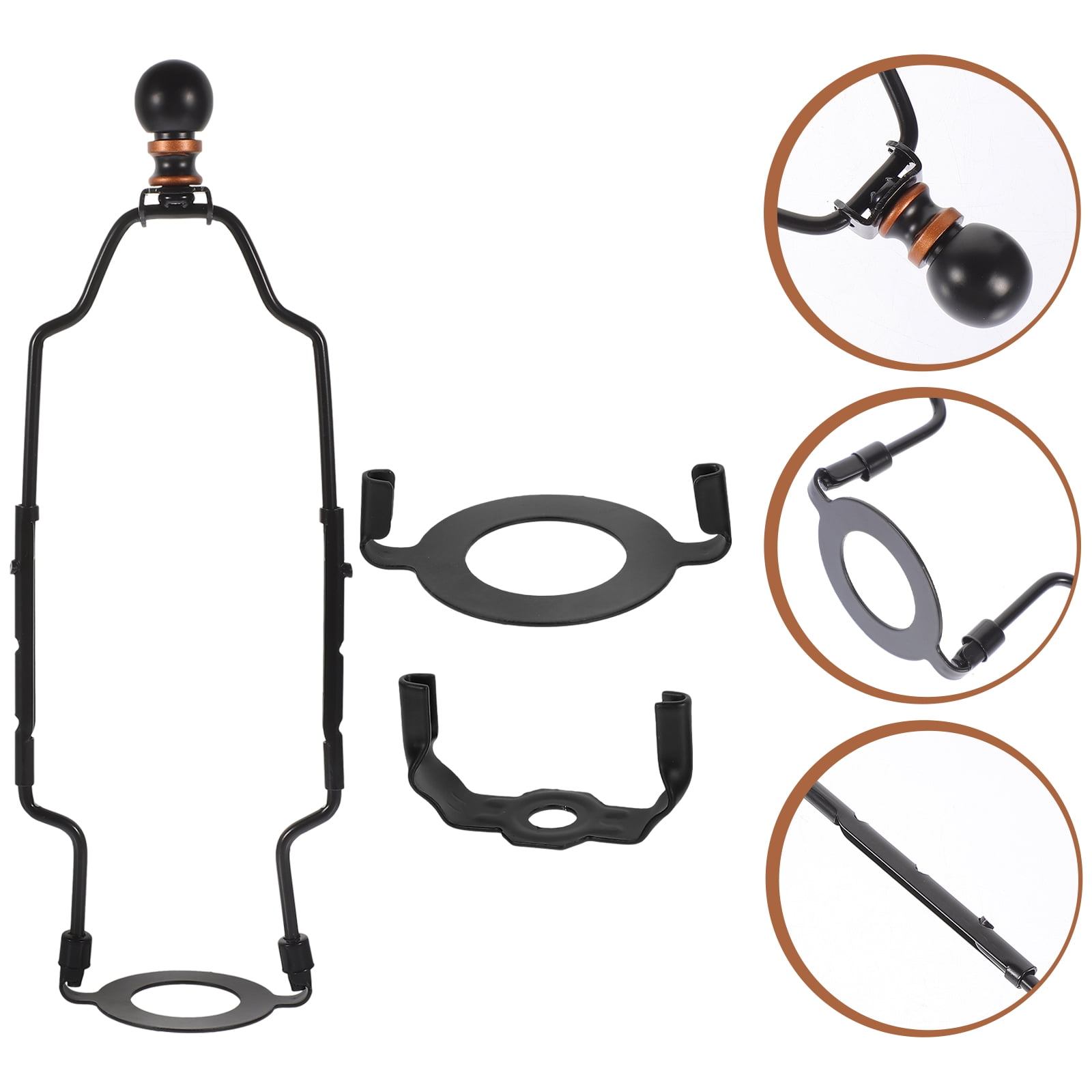 LEXSOMEO 1 Set Lamp Harp Heavy Duty Lamp Shade Bracket Lamp Shade Frame ...