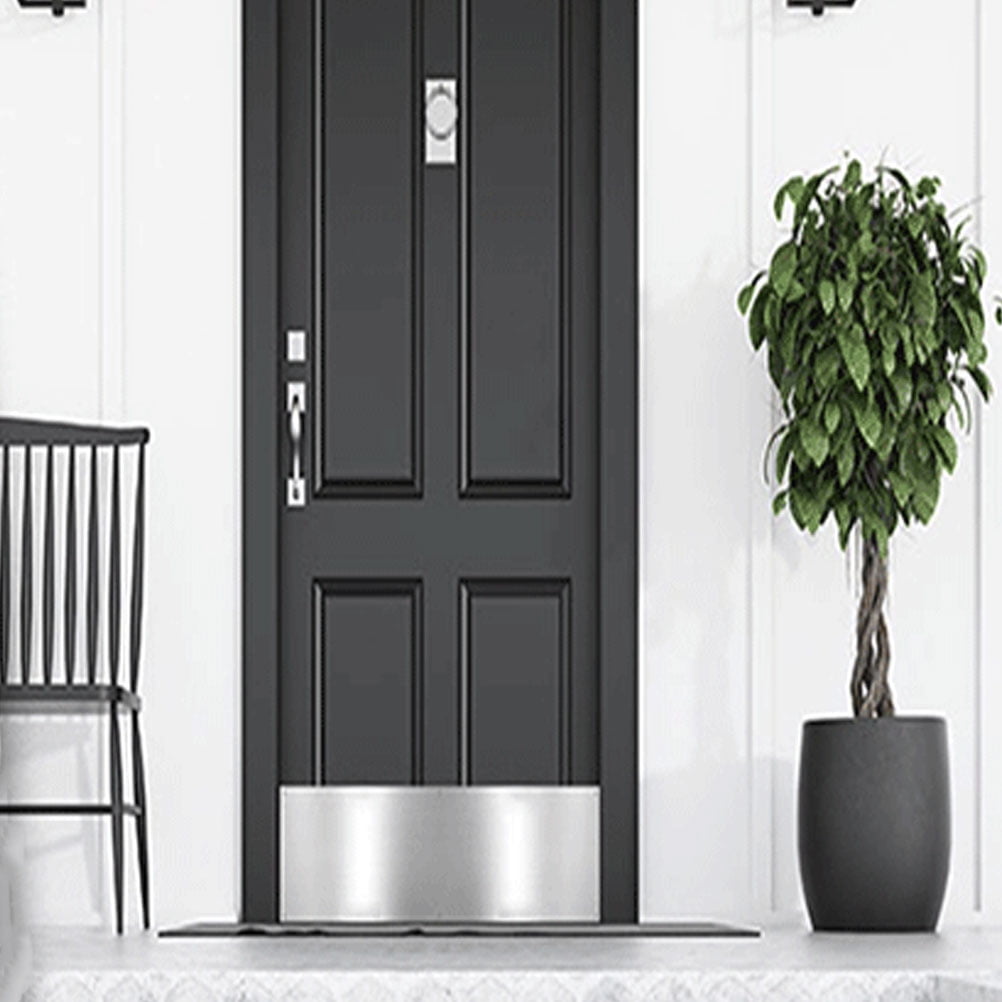 LEXSOMEO 1 Set Metal Door Kickplate Practical Door Kick Plates Door ...