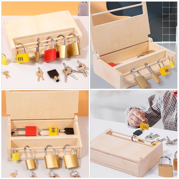 Children's Lock And Key Toy