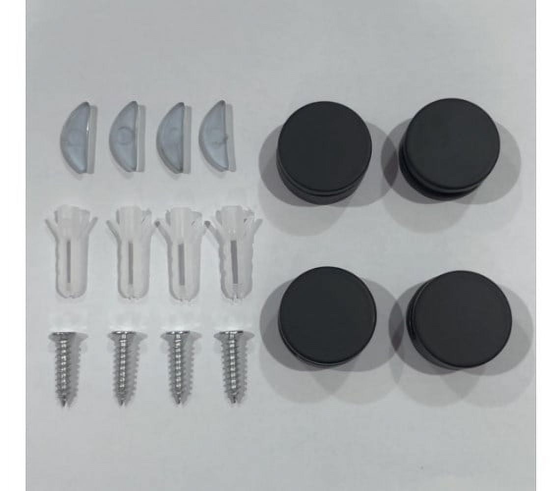 LEXSOMEO 1 Set Of Frameless Mirror Mounting Hardware Heavy Duty Mirror ...