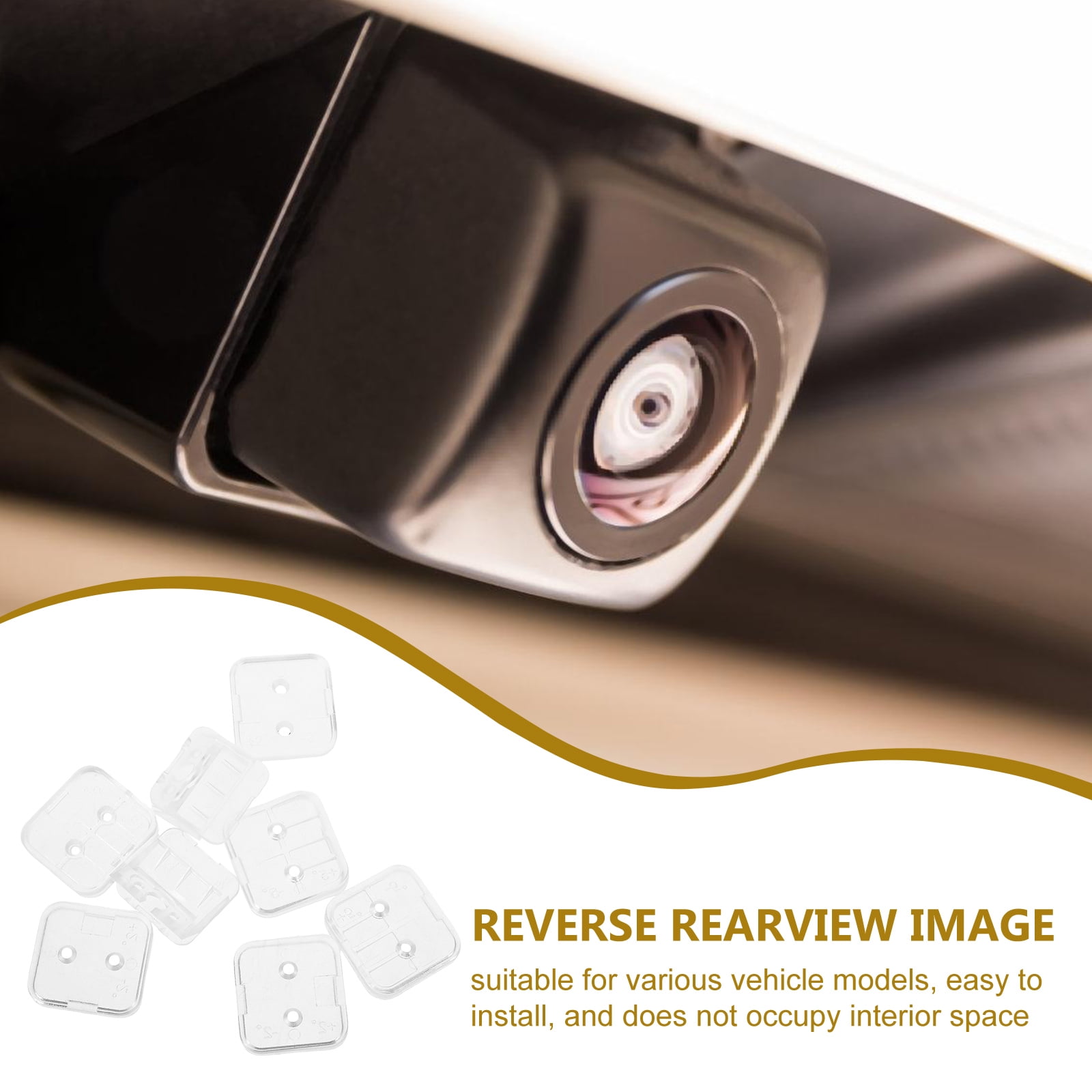 LEXSOMEO 1 Set of Universal Backup Camera Mount for Rear View Car ...