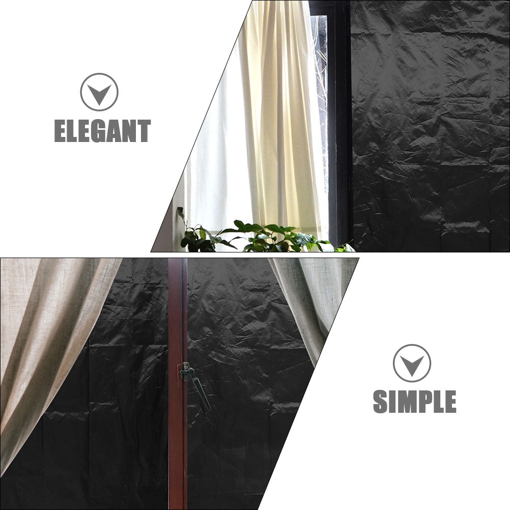 LEXSOMEO 1 Set of Blackout Curtain Portable Blackout Shades for Window ...