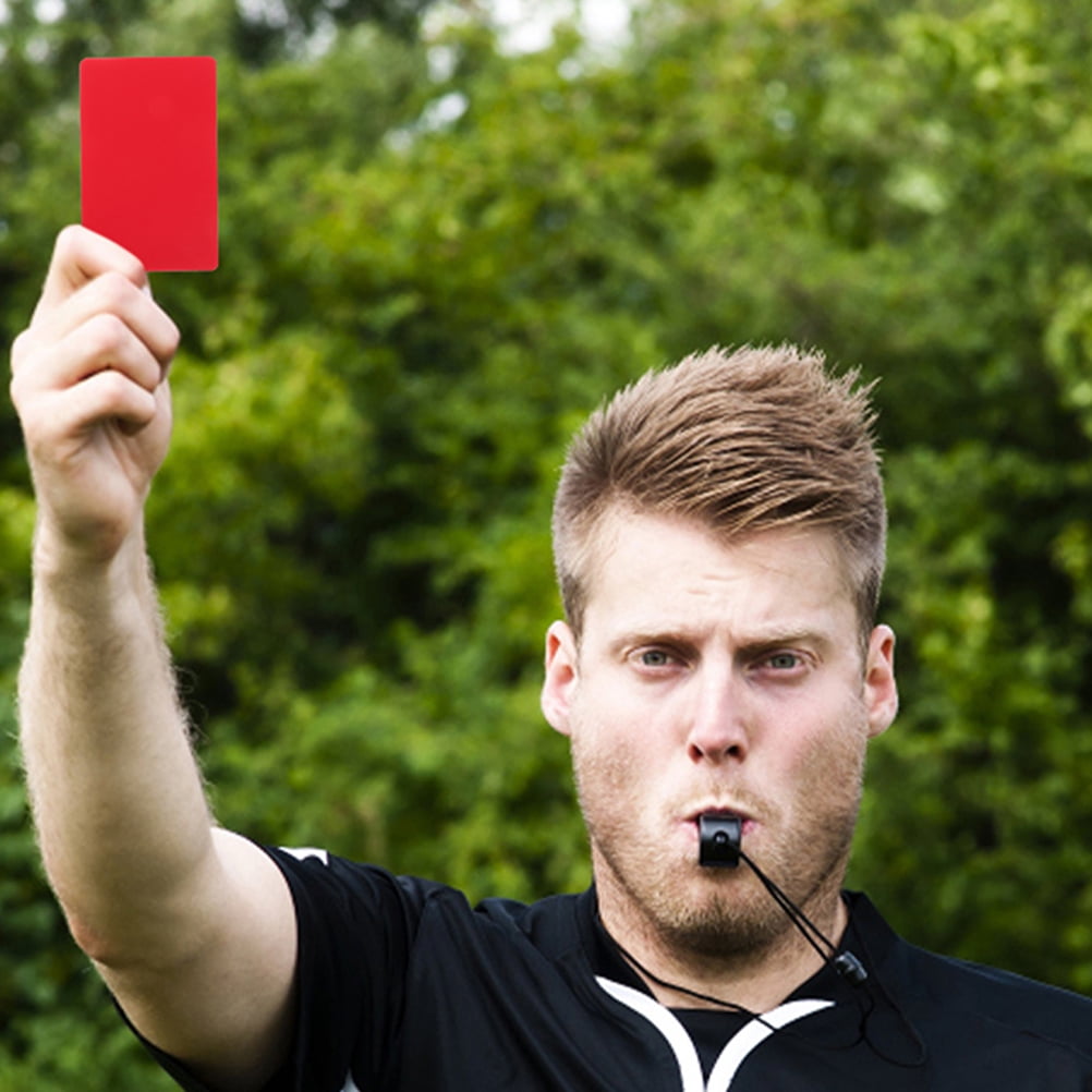 LEXSOMEO 1 Set of Football Referee Kit Referee Cards with Referee ...