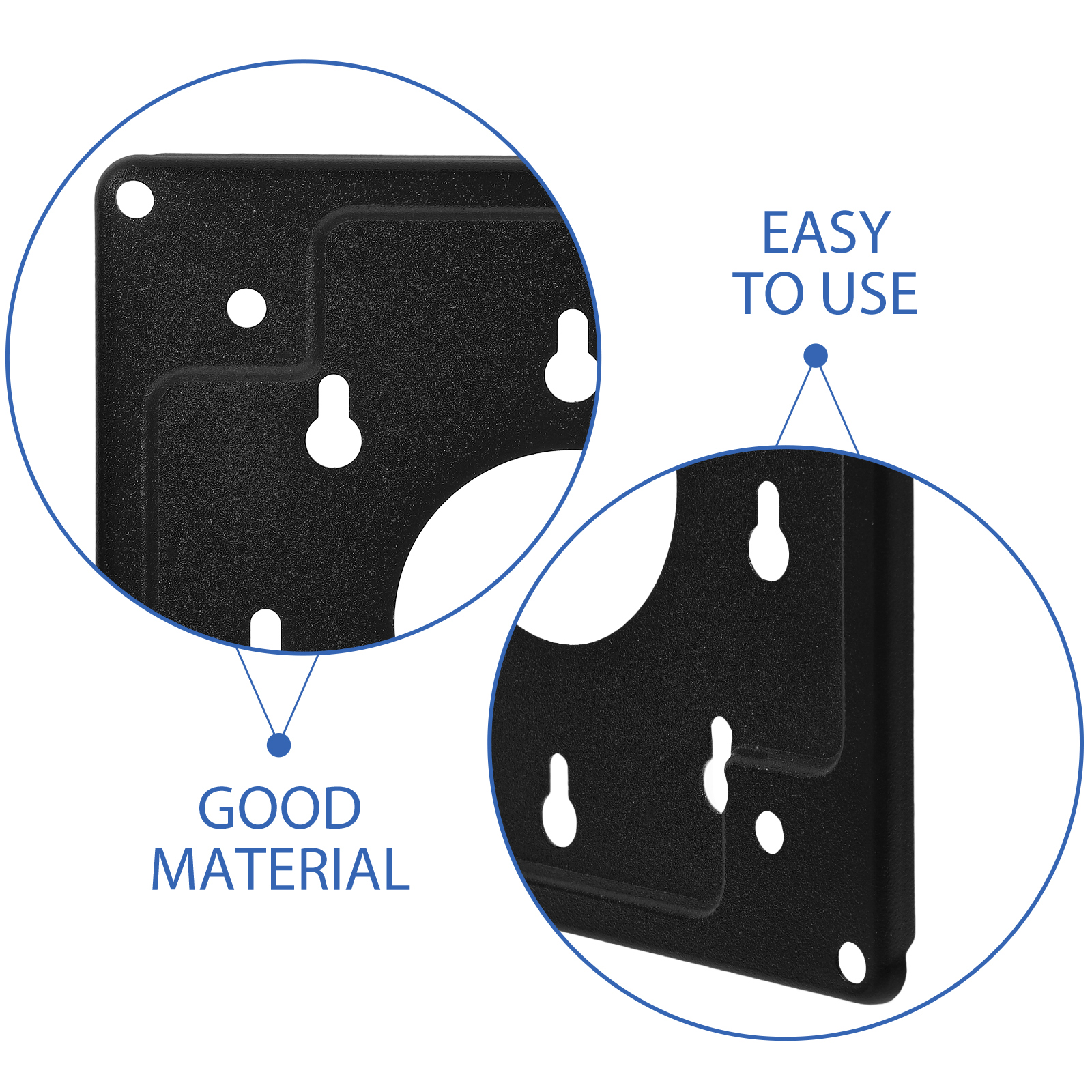 LEXSOMEO 1 Set of Mini PC Monitor VESA System Bracket Back Mounting ...