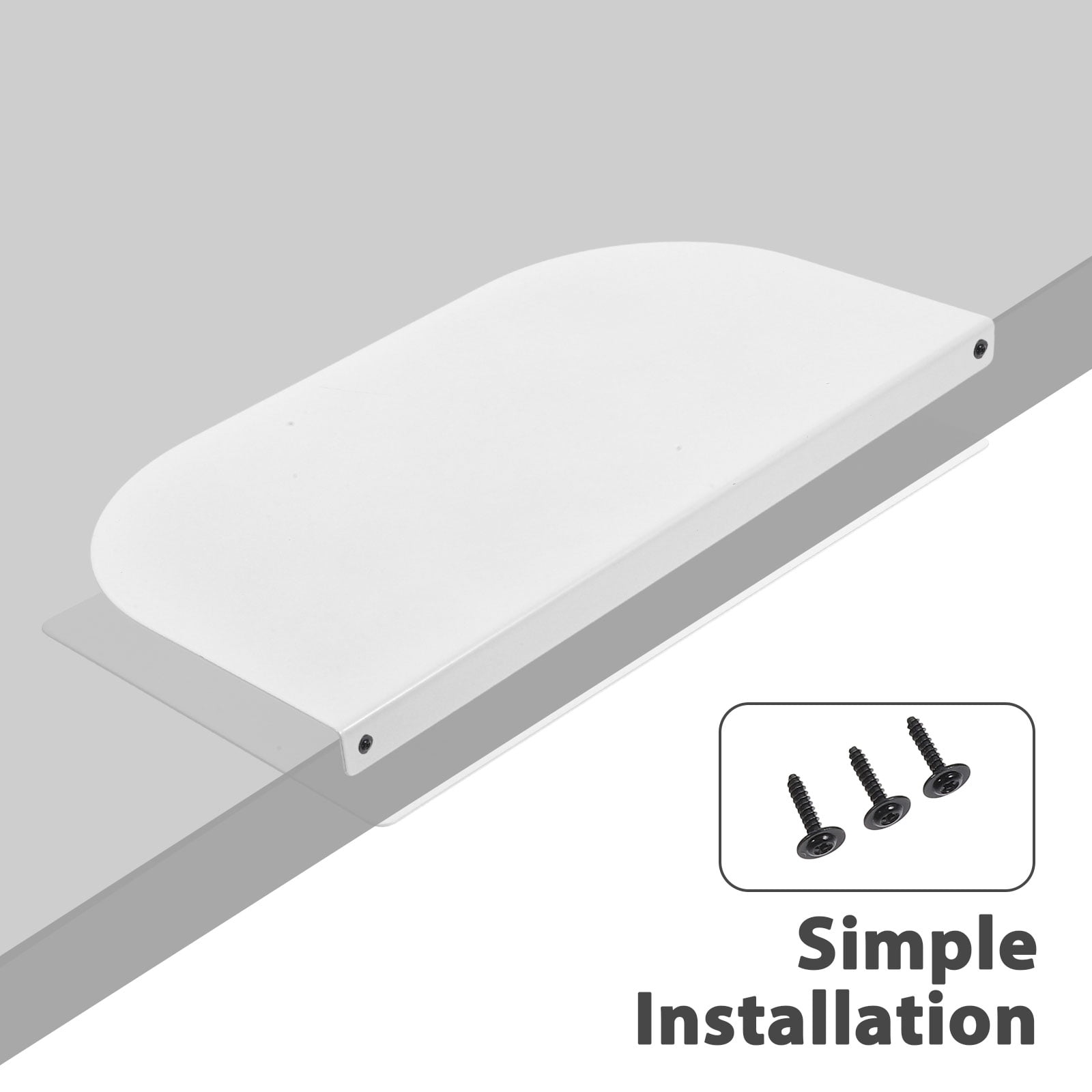 LEXSOMEO 1 Set of Monitor Mount Reinforcement Plate Steel Fixing Plate ...