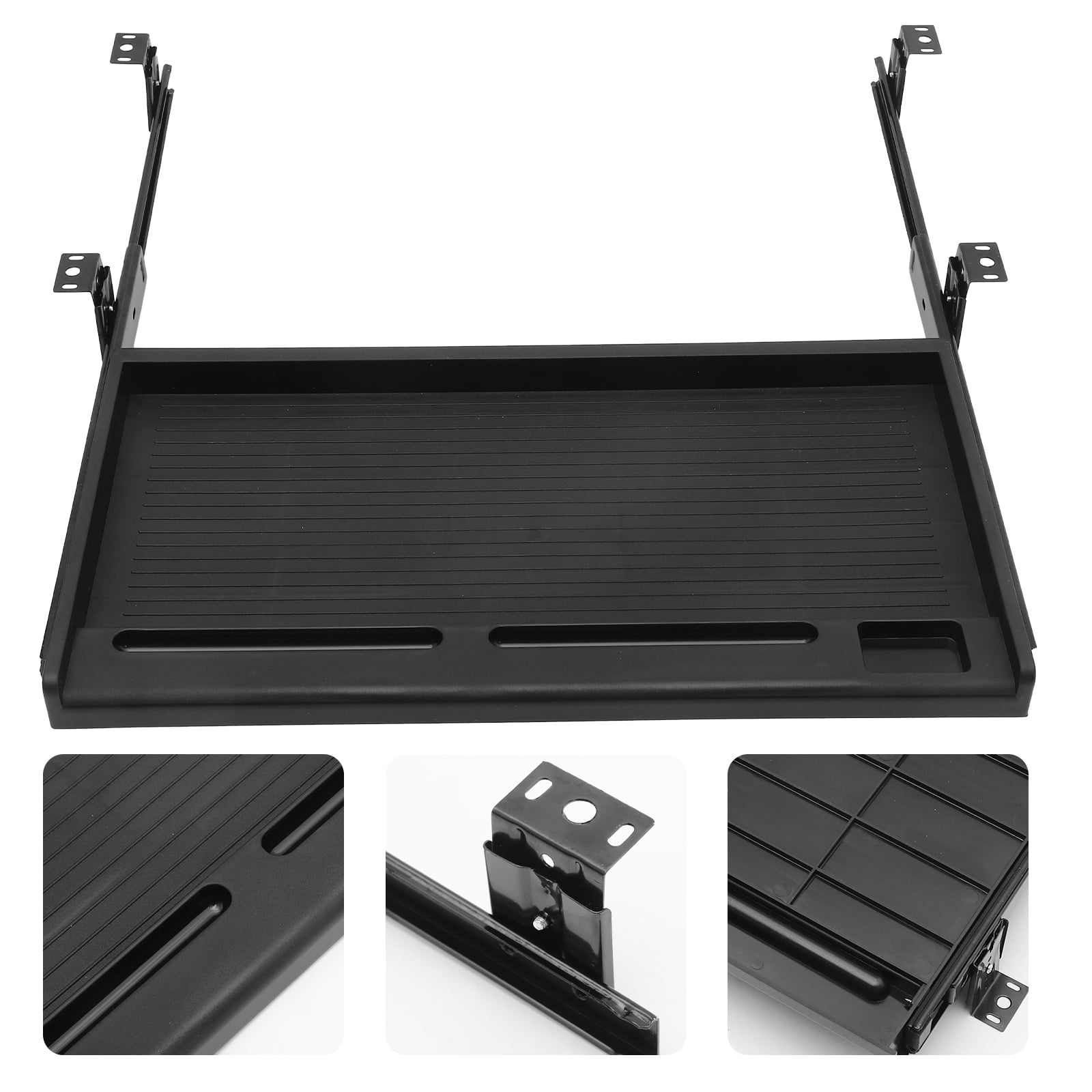 LEXSOMEO 1 Set of Office Keyboard Tray Under Desk Pull Out Keyboard ...