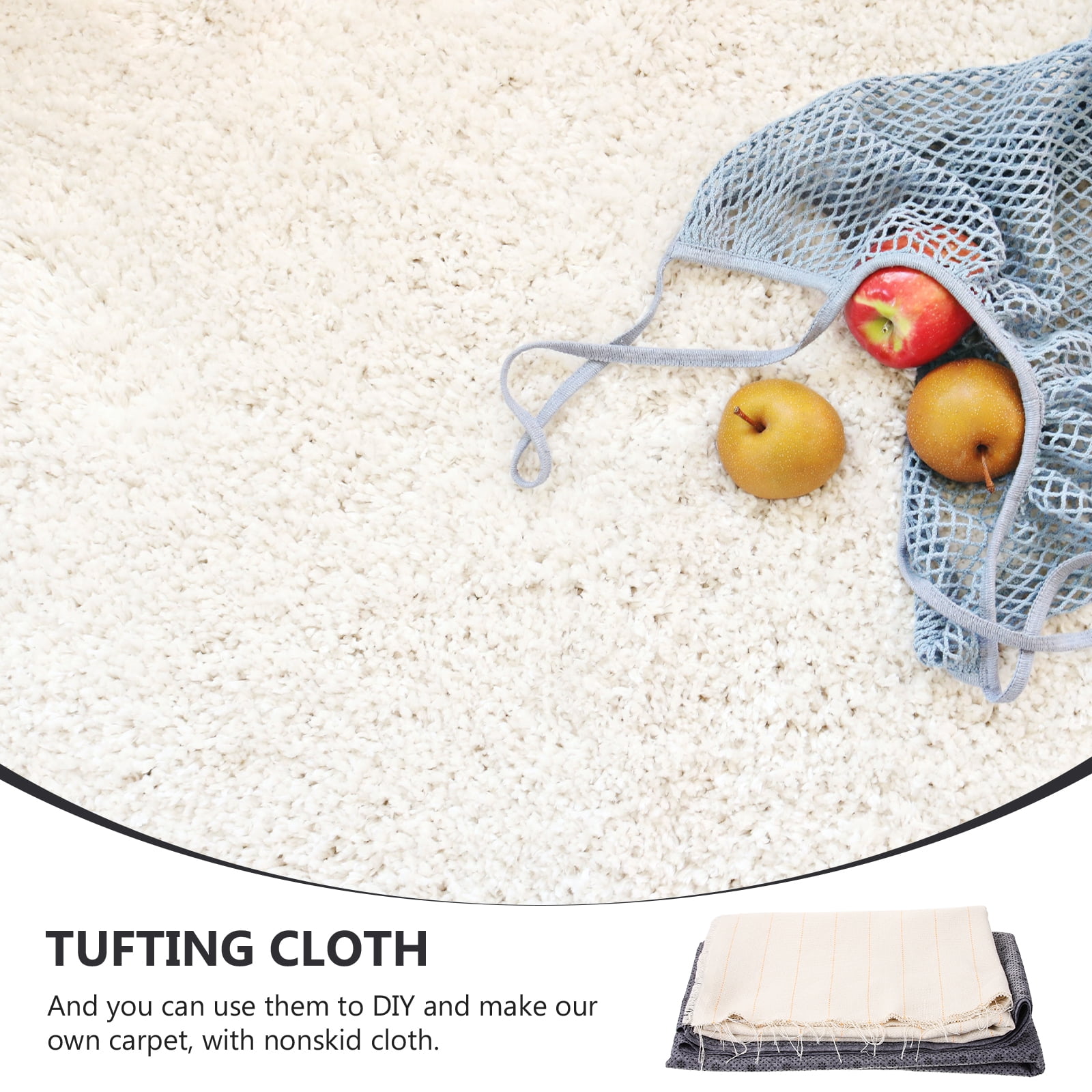 LEXSOMEO 1 Set of Tufting Cloth Large Monk Cloth Kit Cut Pile Rug ...