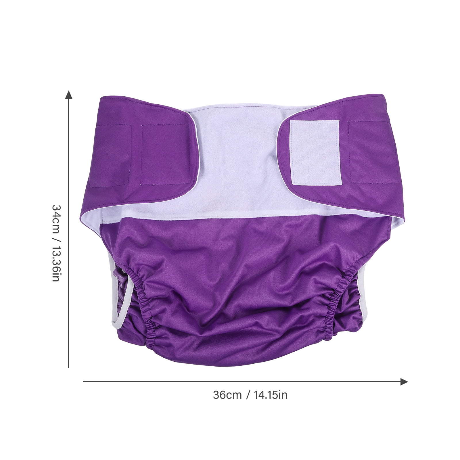 LEXSOMEO 1 Set of Urinal Pant Reusable Adult Diaper Sticky Nappy ...