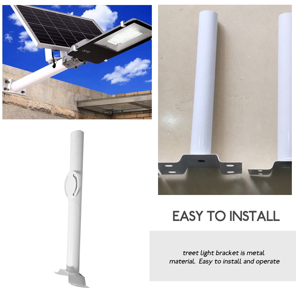 LEXSOMEO 1 Set of Wall Light Pole Solar Street Lamp Arm Wall Lamp Arm ...
