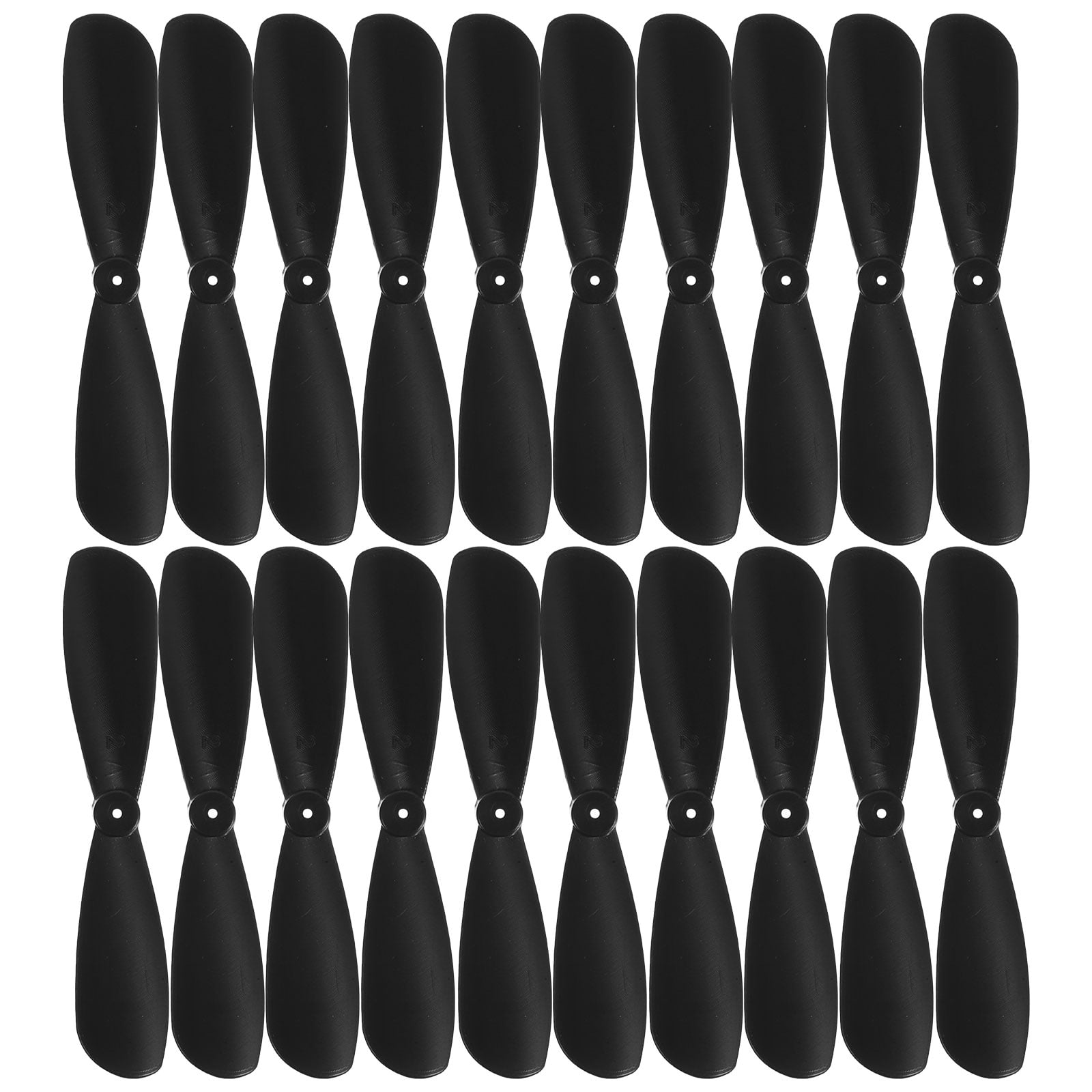 LEXSOMEO 10 Pairs Rc Propellers 2-vane Main Rotors Plastic Rc Airplane ...