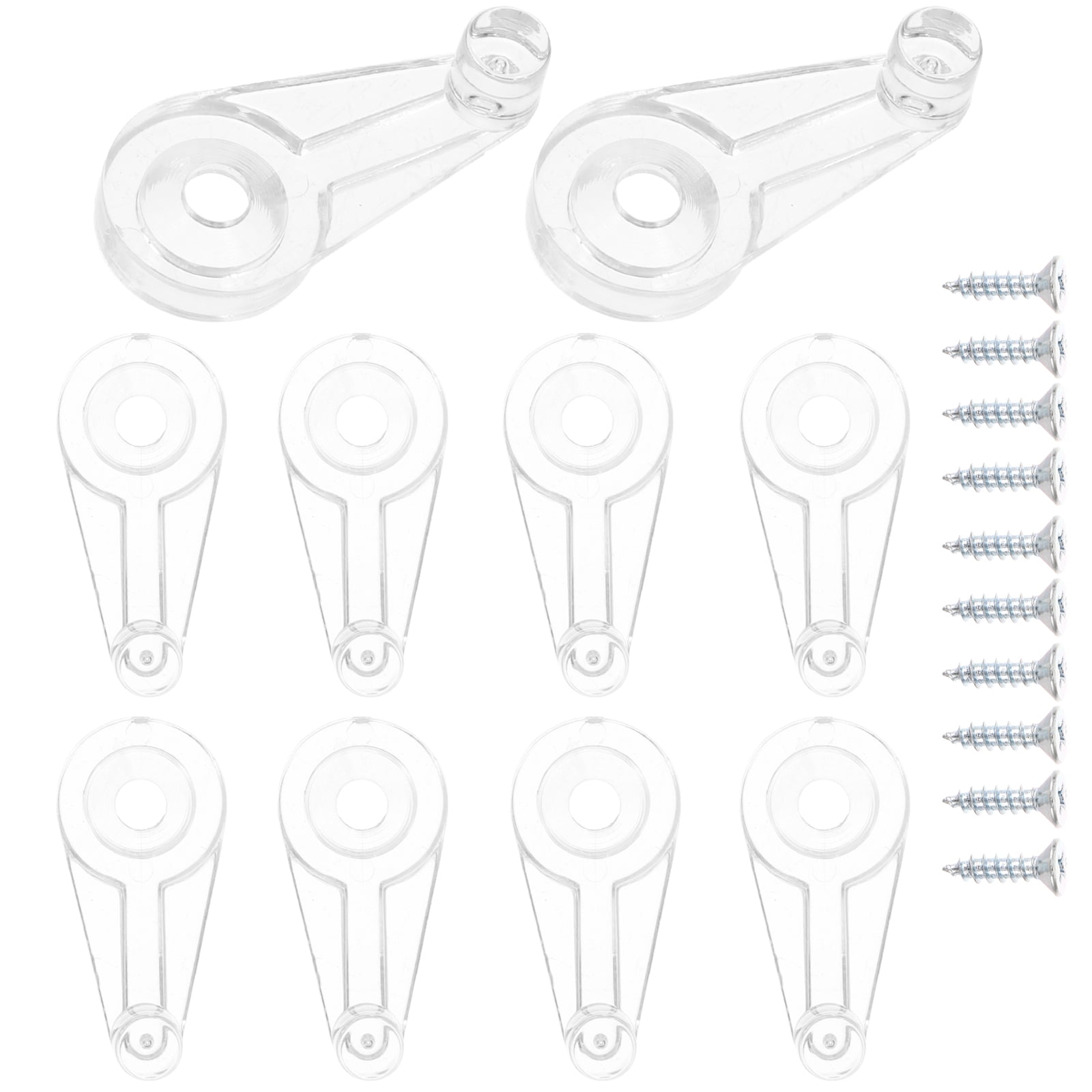 RENACLIPY glass retainer clips with screws door glass retainer clips ...