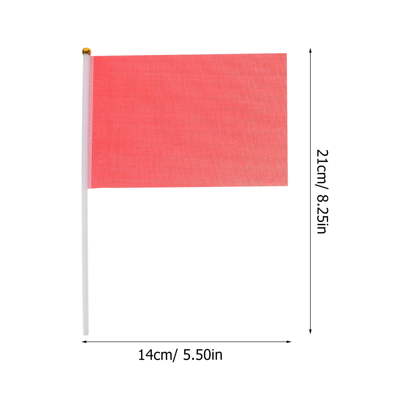 RENACLIPY Assorted Color Hand Waving Flags, Portable and Practical, 100 ...